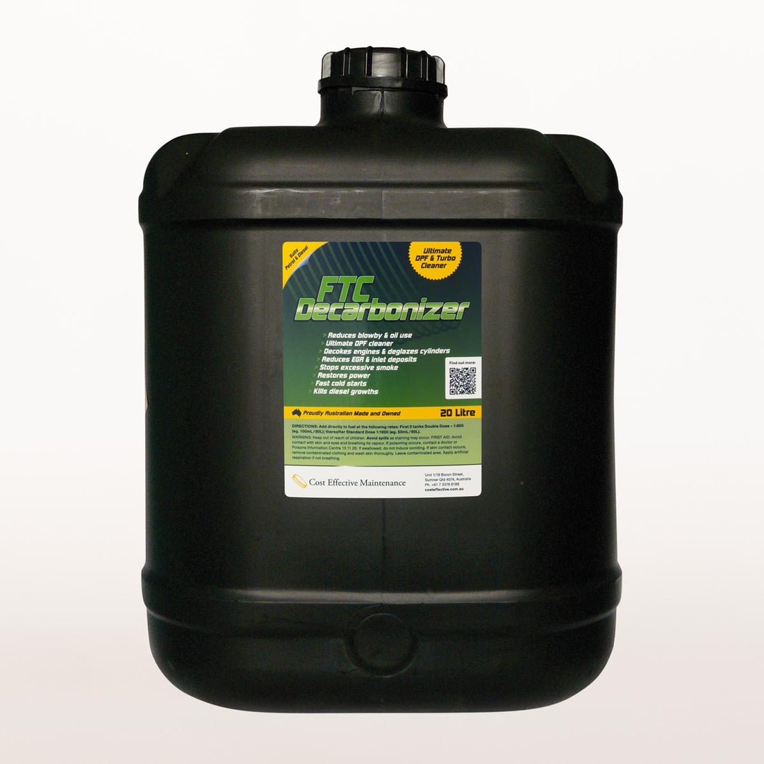 FTC Diesel Decarbonizer – Cost Effective Maintenance