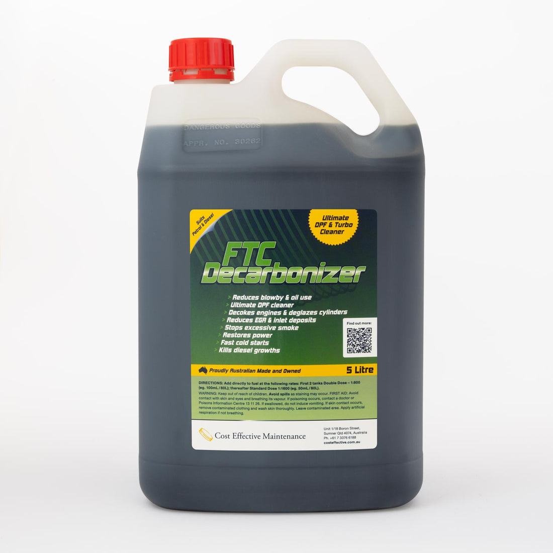 FTC Diesel Decarbonizer – Cost Effective Maintenance